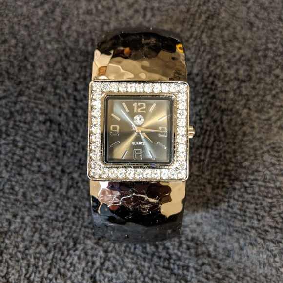 R.J. Graziano | Accessories | Rj Graziano Chocolate Hammered Cuff Watch ...